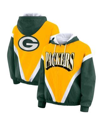 Wear By Erin Andrews Womens Goldgreen Green Bay Packers Retro Crinkle