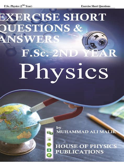 2nd Year Physics Short Questions Zahid Notes Pdf Electromagnetic
