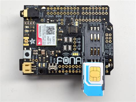 Assembly Adafruit Fona 800 Shield Adafruit Learning System