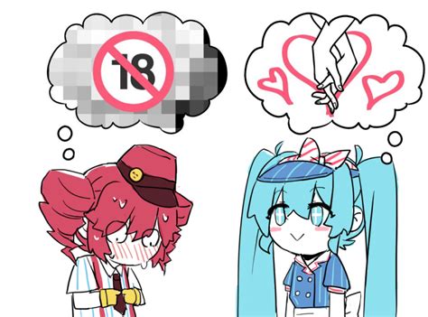 Hatsune Miku And Kasane Teto Vocaloid And 1 More Drawn By Nejikyuu