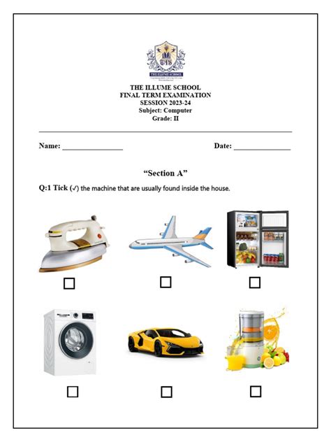 Grade 2 Computer Paper Download Free Pdf Computer Keyboard Input