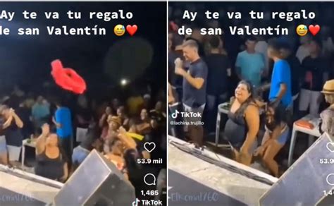 Mujer Le Tira El Calzón A Grupo Musical Y Se Hace Viral En Tiktok