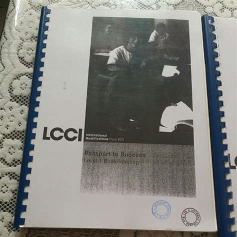 Lcci Level 1 And 2 Hobbies And Toys Books And Magazines Assessment Books On Carousell