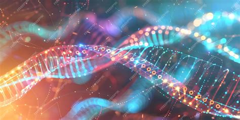 Symbolizing Data Protection In Medical Genetics Research Binary Code Encryption Concept Data