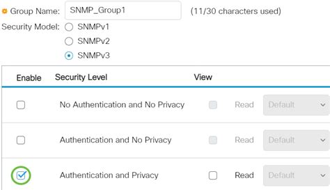 Configure Snmp Groups On A Cisco Business Switch Cisco