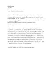 Write A Summary Of An Informational Text Docx Kimberley Murillo 1 24 2020 Graded Assignment