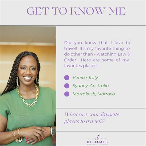 Cheryl James On Linkedin Gettoknowme Travellover Wanderlust Lawandorderfan Venice Sydney…