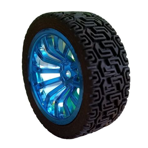 Kit Rueda Neumático Llanta Robot Arduino Lujo Encoder Motorreductor 3DBOTS