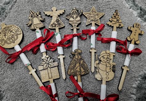 Коледни късмети за баница или символични подаръчета за деца и колеги Работилничка за подаръци