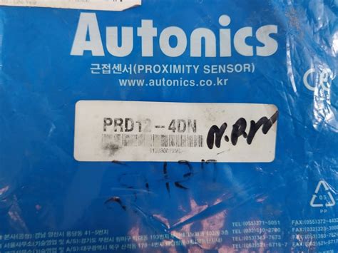 Autonics Prd12 4dn Inductive Proximity Sensor 24v Aeliya Marine