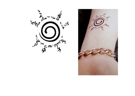 Naruto Kyuubi Seal Tattoo