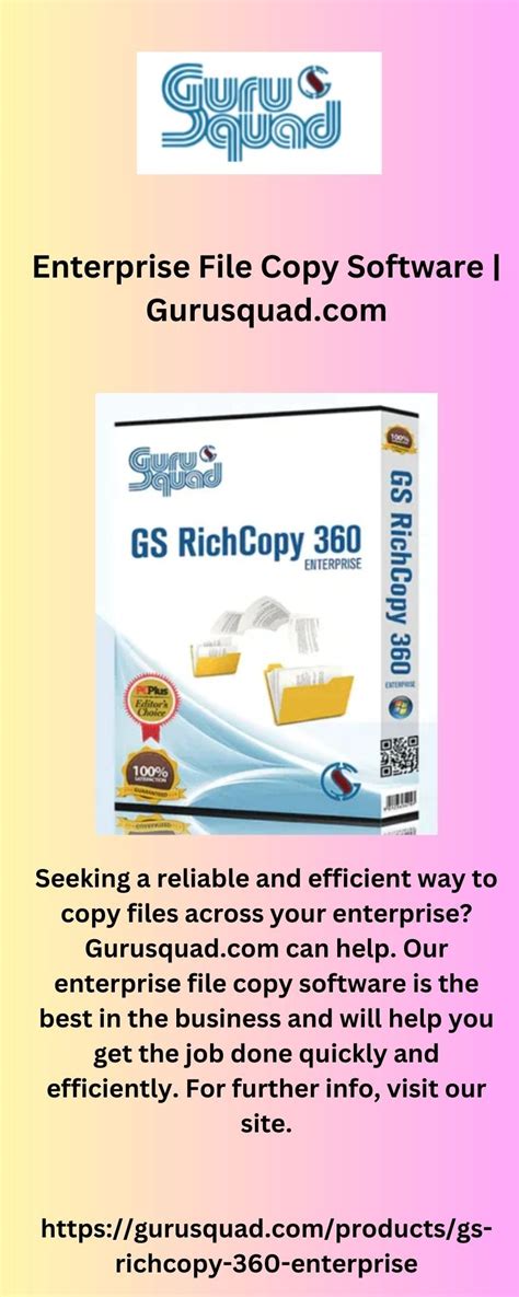 Enterprise File Copy Software Guru Squad Medium