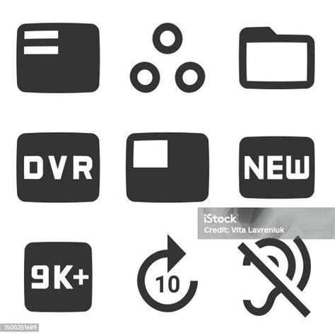 9 아이콘 오디오 및 비디오 세트 벡터 모음 가는 선 웹 아이콘입니다 격리 된 표지판의 윤곽을 그립니다 선형 기호가