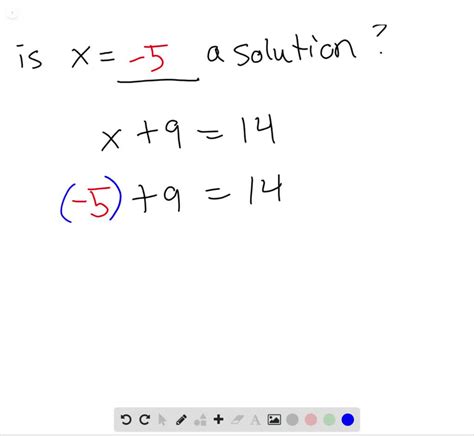 ⏩solved check to see if the given number is a solution for the given
