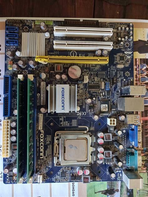 Motherboard And Cpu Bundles Foxconn G41mxe Motherboard With Intel `86