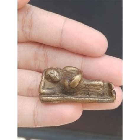 หล่อโบราณพระสังกัจจายน์นอน หลวงพ่อเงิน กรุวัดขวาง จ พิจิตร Shopee Thailand