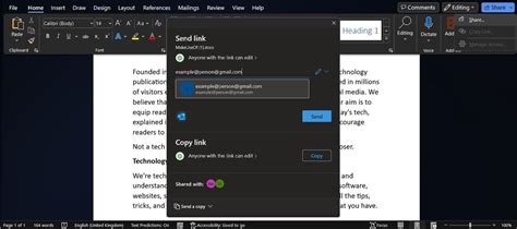 How To Collaborate In Real Time On A Word Document
