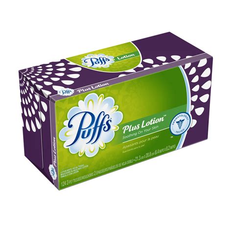 Puffs Tissue Box Side View Puffs Ultra Soft Facial Tissues 1 Mega