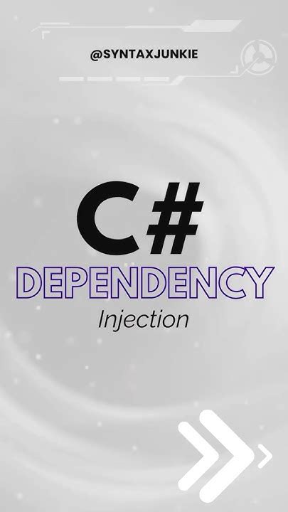 Mastering Dependency Injection In C Learn Aspnet Core Basics Coding Csharp Youtube