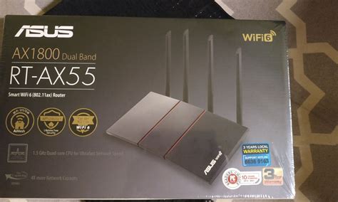 Ax Dual Band Asus Wifi Router Computers Tech Desktops On Carousell