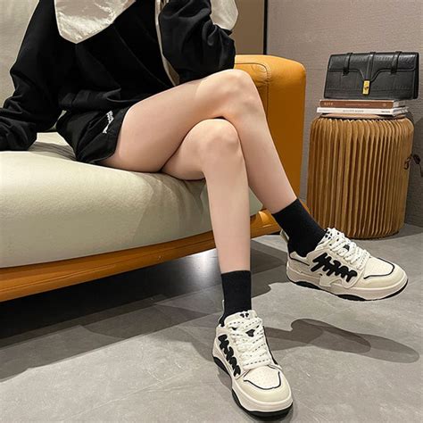 Badu Bg Ежедневни дамски кецове от изкуствена кожа и равна подметка Badu Bg