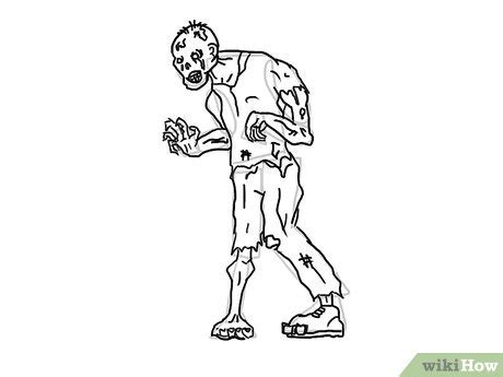 How To Draw A Realistic Zombie