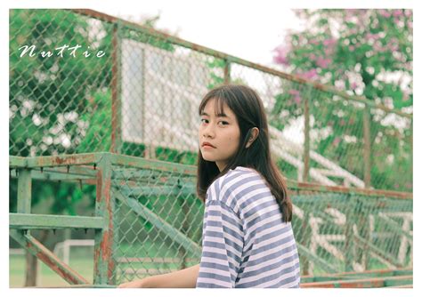 ถ่ายไปแต่งไป แจกความสดใสยามเย็น Model Nuttie Nut