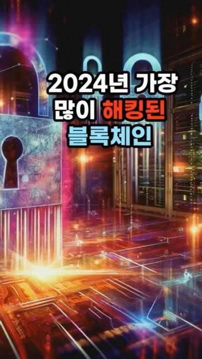 2024년 가장 많이 해킹된 블록체인 🚨비트코인 비트코인반감기 코인전망 코인추천 코인분석 Bitcoin 투자 해킹