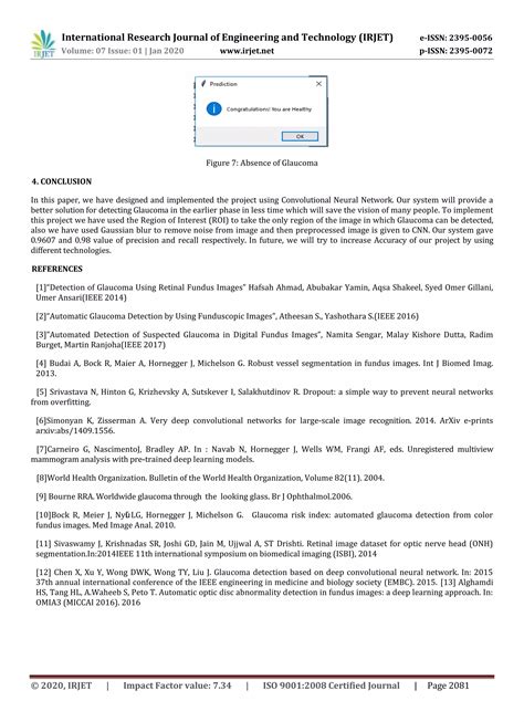 Irjet Glaucoma Detection Using Convolutional Neural Network Pdf