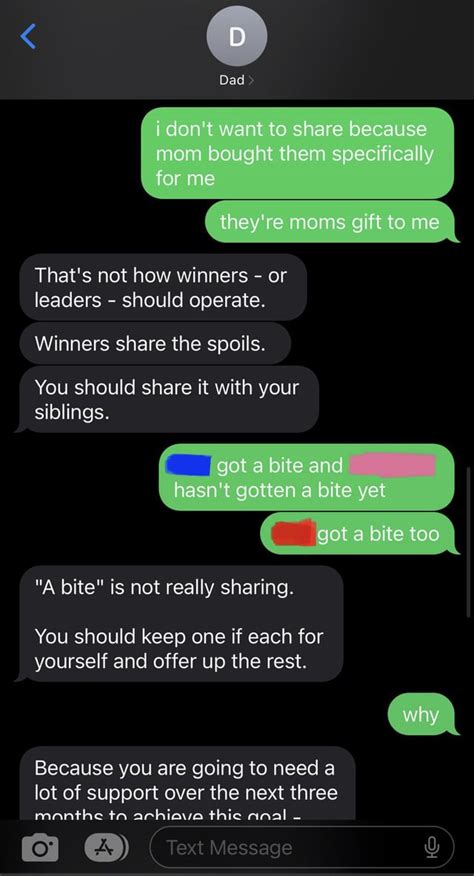 My Dad Has Been Literally Bullying My Sister For Not Sharing Her Edible