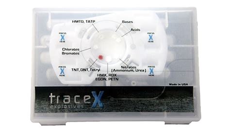 TraceX Explosive Detection Kit 510100 05 Morphix Technologies