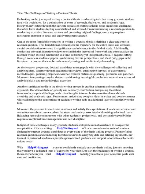 Doctoral Thesis First Page Pdf Thesis Methodology