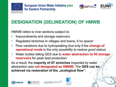 Workshop On Surface Water Body Delineation Hydromorphology Ppt