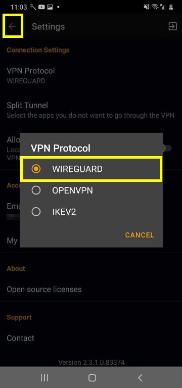 WireGuard StrongVPN Android App StrongVPN