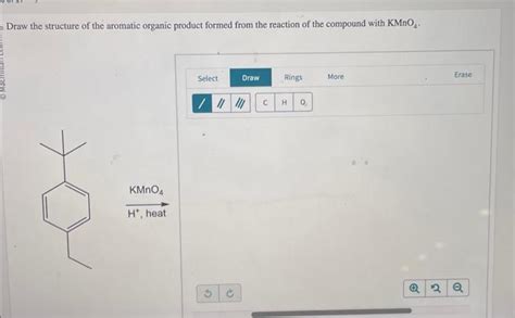 [solved] Draw The Structure Of The Aromatic Organic Produc
