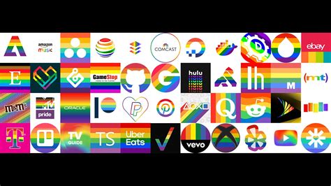 Rainbow Company Logo Corporate Logos Go Rainbow For Pride Month