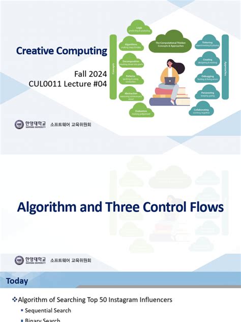 Creativecomputing Lecture4 Algorithm And Three Control Flows Pdf