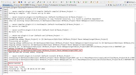 Maven项目导出war包 Csdn博客