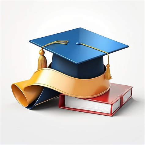 A Graduation Cap And Banner Premium Ai Generated Image