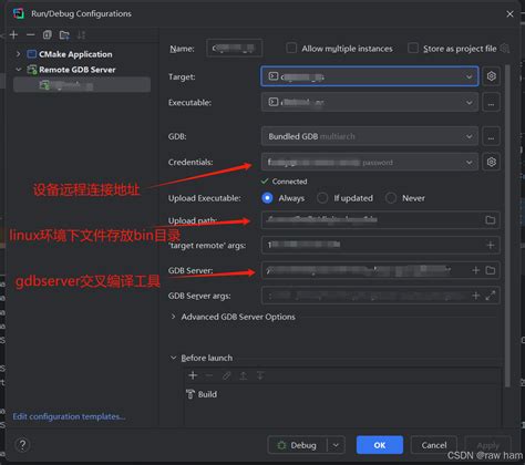 Clion Cmake 远程连接debug断点 Csdn博客