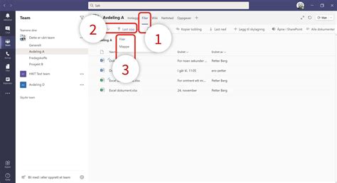Microsoft Teams Laste Opp Og Finne Filer Indigo Ikt