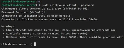 How To Install Clickhouse Olap Database System Ubuntu 2204