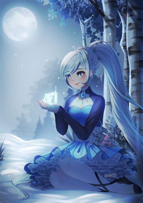 Weiss Schnee And Armor Gigas Rwby Drawn By Minxei Danbooru