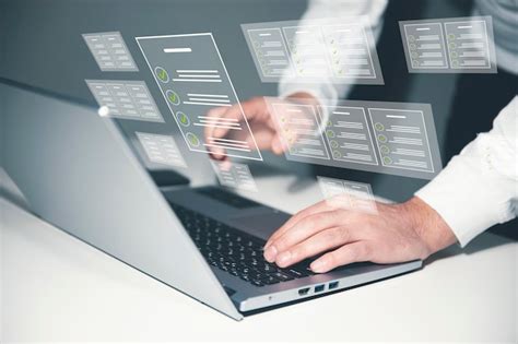 Premium Photo Document Management And Smart Checklist Concept