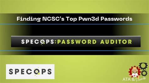 Finding Weak Ad Passwords With Specops Password Auditor