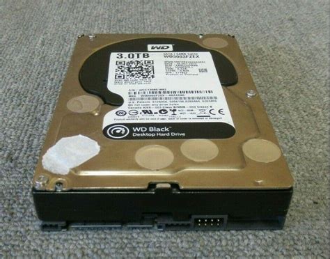 Western Digital WD3003FZEX-00Z4SA0 Black 3TB 7200RPM SATA 64MB 3 5 ...