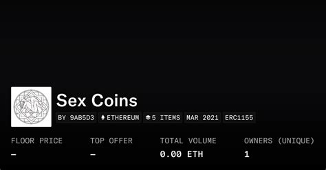 Sex Coins Collection Opensea