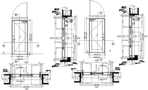 Structural For Opening Section Details Are Provided In This 2d Cad Dwg