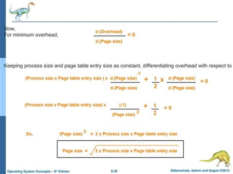 Ch8 Memory Management Operating Systemppt