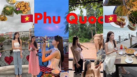 베트남 푸꾸옥 4박 5일 여행 브이로그 직장인의 푸꾸옥 필수코스 총정리🇻🇳필수시청 ️푸꾸옥 맛집•숙소•할인정보•마사지 빈펄리조트앤스파 빈원더스빈펄사파리